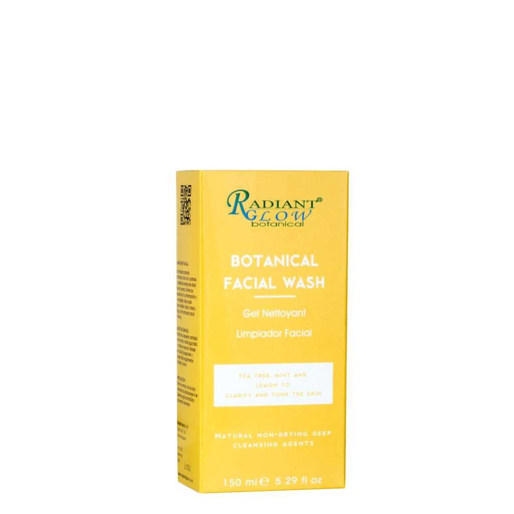 BOTANICAL FACIAL WASH 150ml - Radiant Glow Botanical